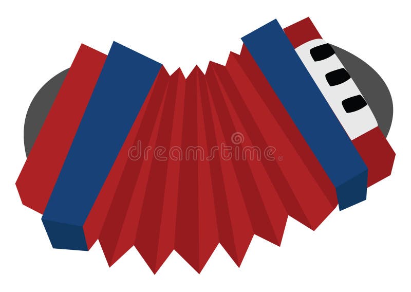 Squeeze Box, Illustration, Vector Stock Vector - Illustration of ...