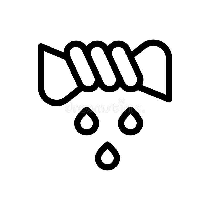 Squeeze Line Icon Illustration Vector Graphic Stock Vector ...