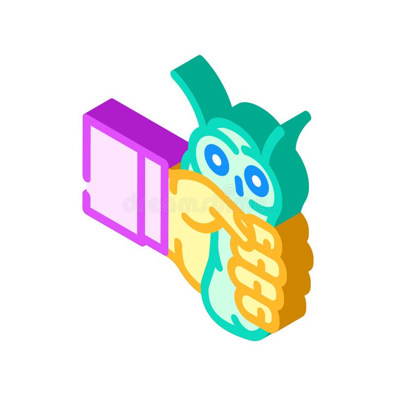 Squeeze Toy Fidget Isometric Icon Vector Illustration Stock Vector ...