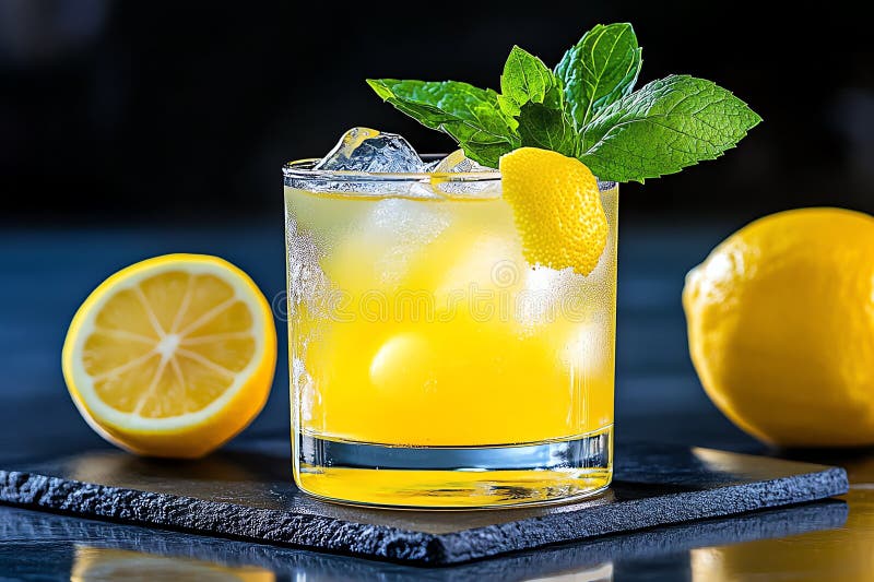 Squeezed Lemon, Cocktail Ingredient, Perfect Twist Adds the Final Touch ...