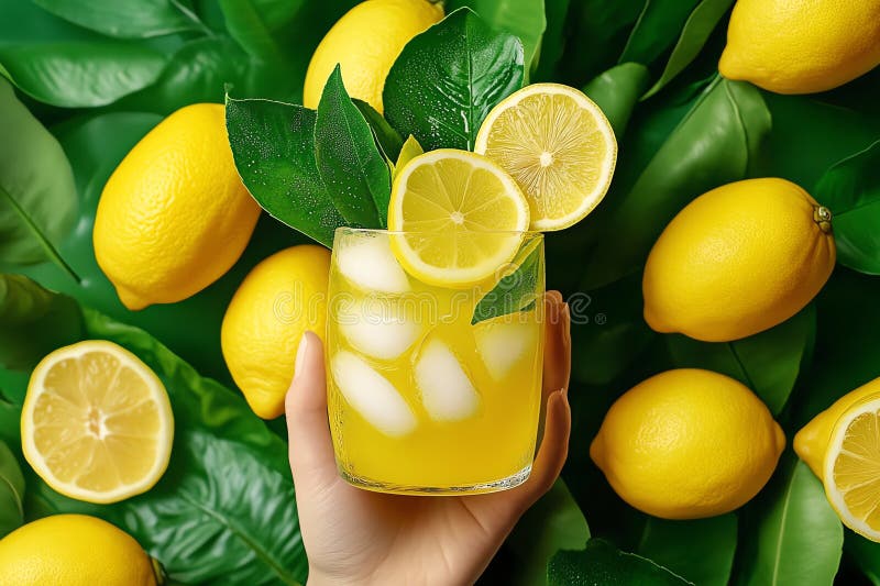 Squeezed Lemon, Rejuvenating Drink, Lemonade Refreshment Becomes the ...