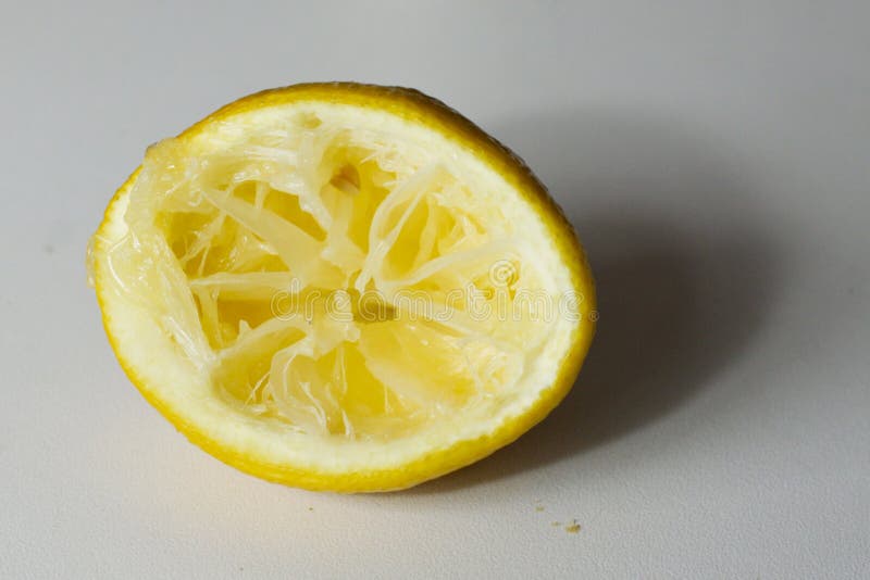 Squeezed lemon stock photo. Image of citrus, eating, nature - 48278660