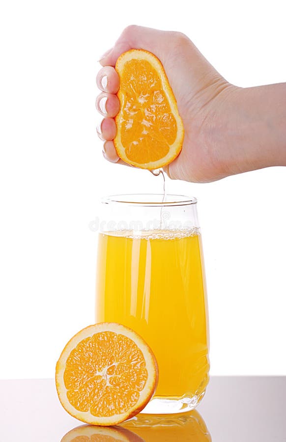 Squeezed orange juice stock image. Image of diet, fruit - 9268285