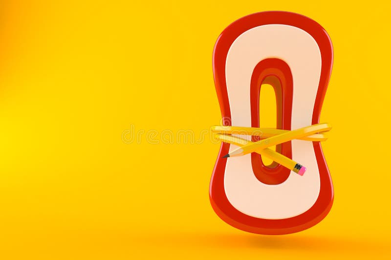 Squeezed Zero Pencil Stock Illustrations – 2 Squeezed Zero Pencil Stock ...