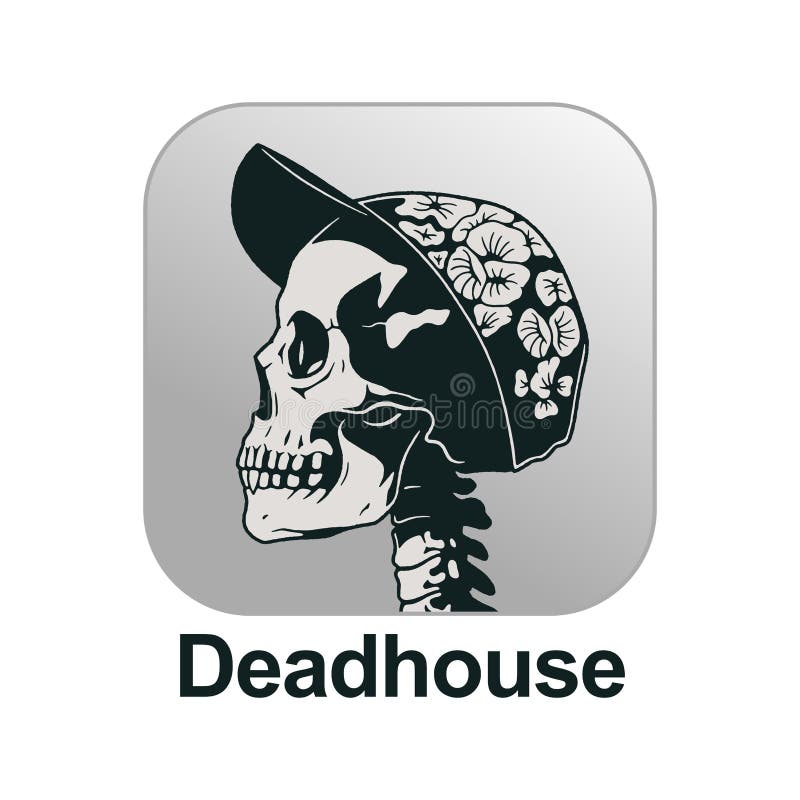 Squelette Avec Capuchon Couleur De L'intercalaire Blanc Illustration de ...