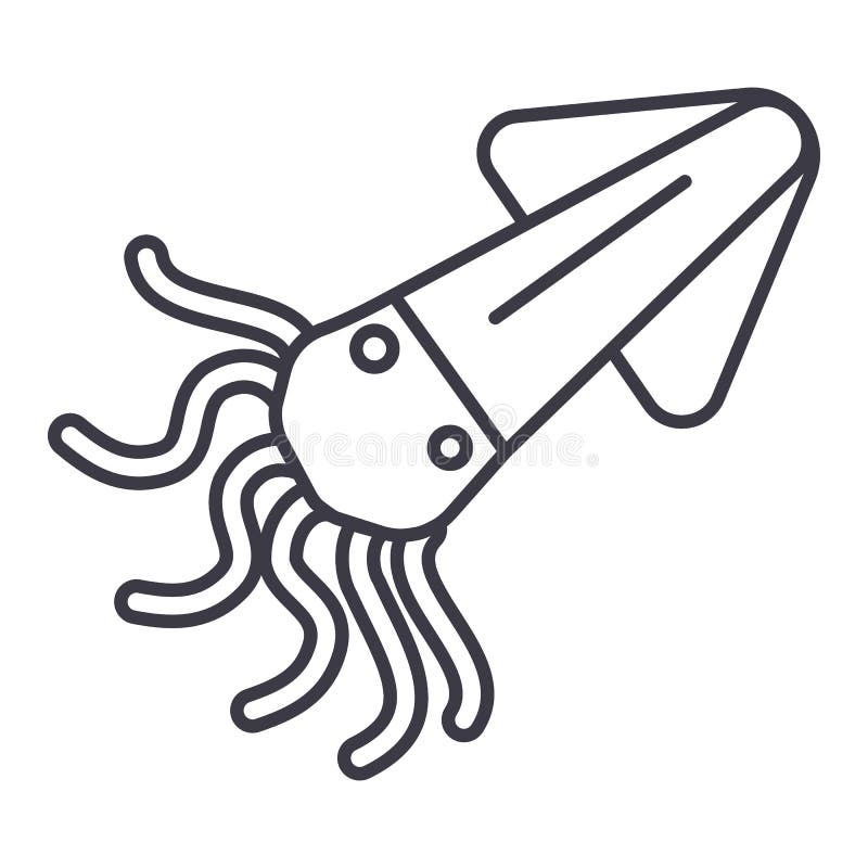 Calamary Icon Stock Illustrations – 164 Calamary Icon Stock ...