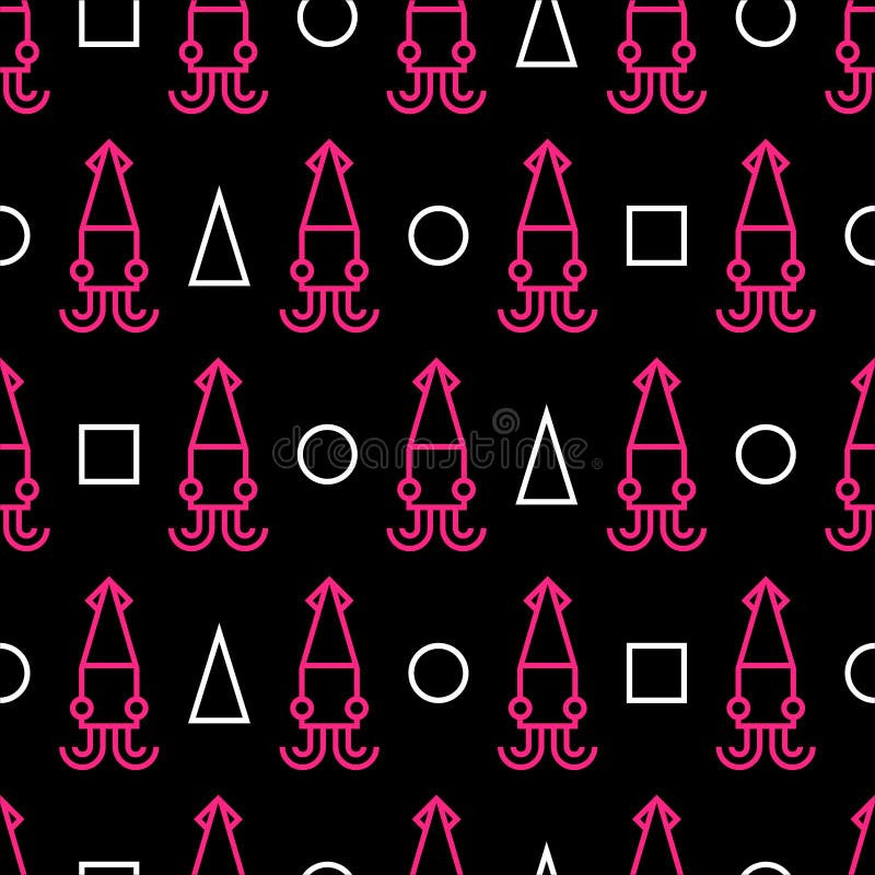 Squid Game Mask Pattern Seamless Concept Version. Background for Movie ...