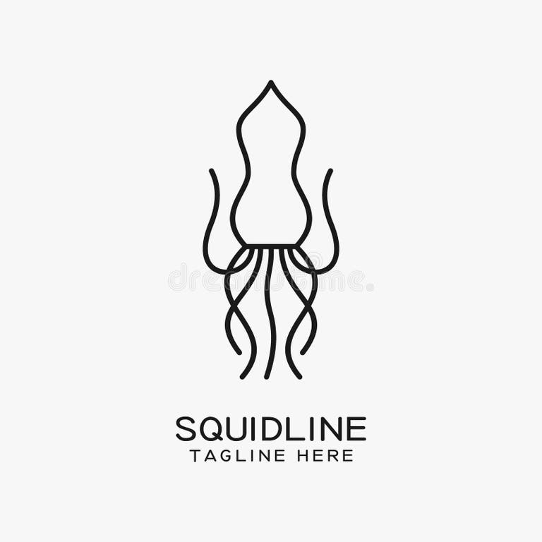 Squid Logo Design Inspiration Stock Illustrations – 112 Squid Logo ...