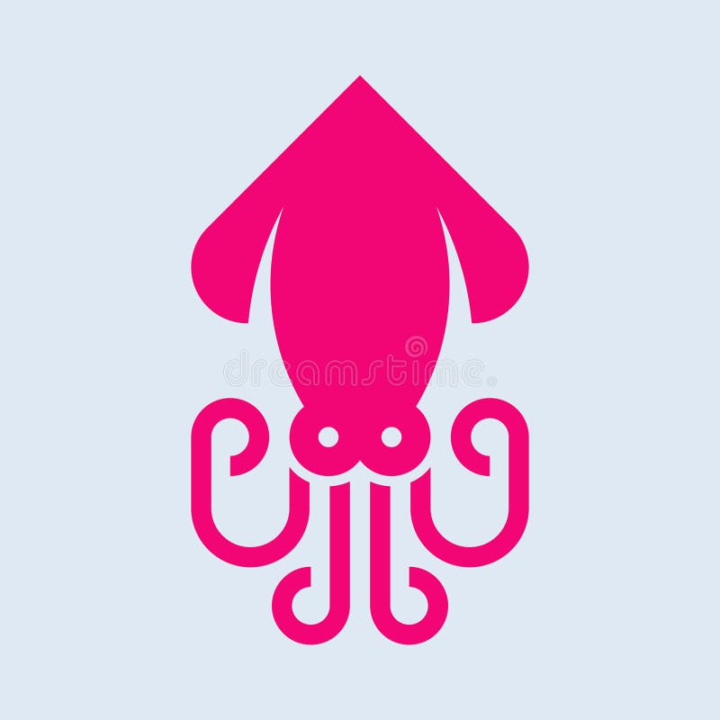 Squid logo stock vector. Illustration of outline, restaurant - 334984881