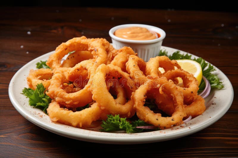 Fried Crispy Squid Stock Illustrations – 187 Fried Crispy Squid Stock ...