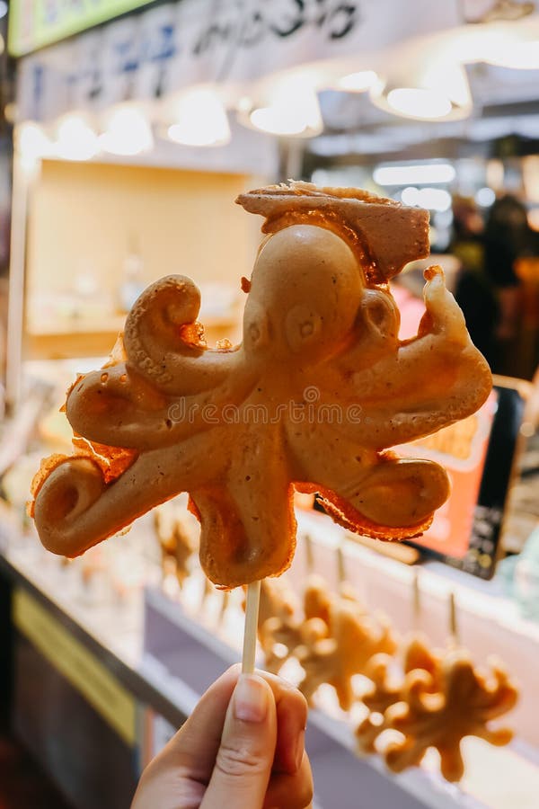 Squid Shaped Kites with Big Eyes Stock Image - Image of colored ...