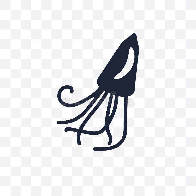 Squid Transparent Icon. Squid Symbol Design from Animals Collect Stock ...