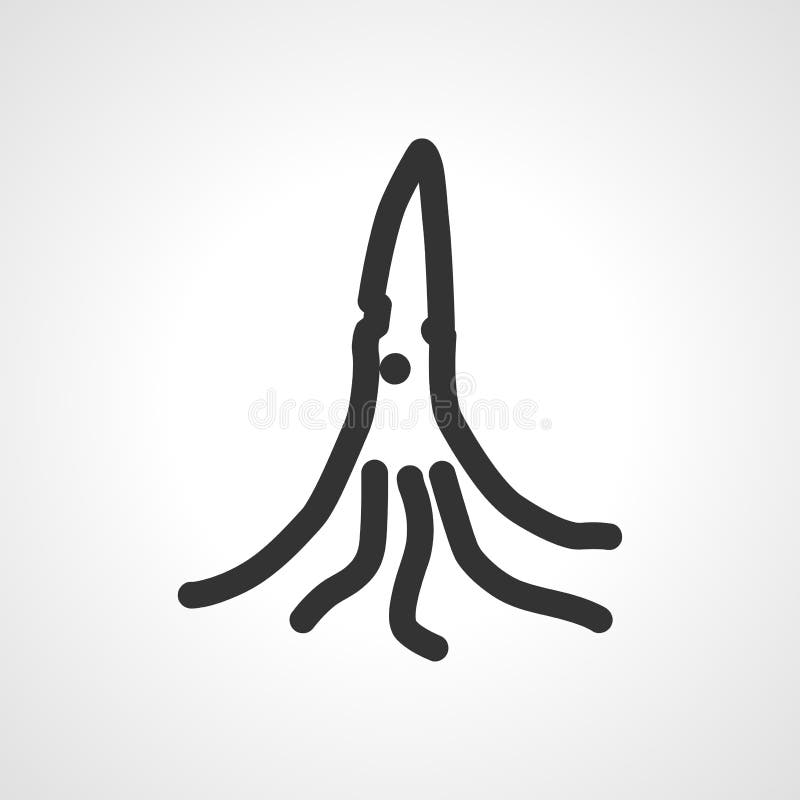 Squid Icon Outline Stock Illustrations – 2,672 Squid Icon Outline Stock ...