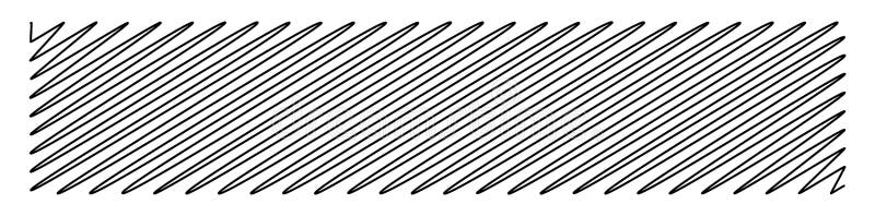 Squiggle, Scrawl, Curvy Lines Rectangular Element Vector Illustration ...