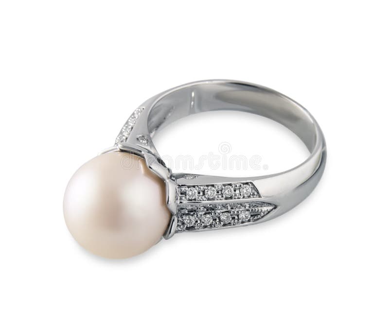 Squilli con la perla fotografia stock. Immagine di milionario - 9613850