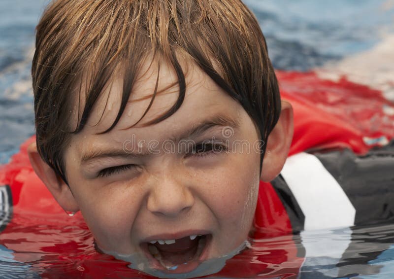 Squint stock image. Image of pool, adorable, smile, pretty - 2414975