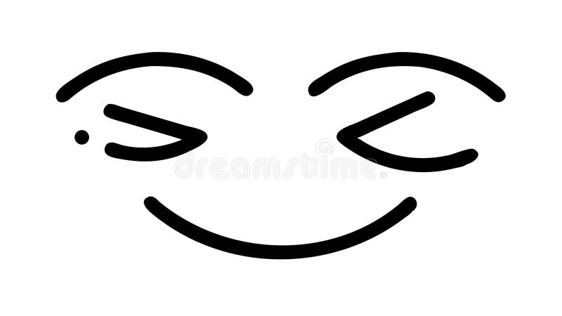Squinting Face Emoji Vector Icon Skepticism Uncertainty, Vector Design ...