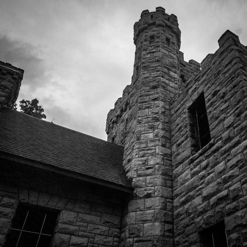 Squires Castle Located in the Cleveland Metroparks in Ohio Stock Photo ...