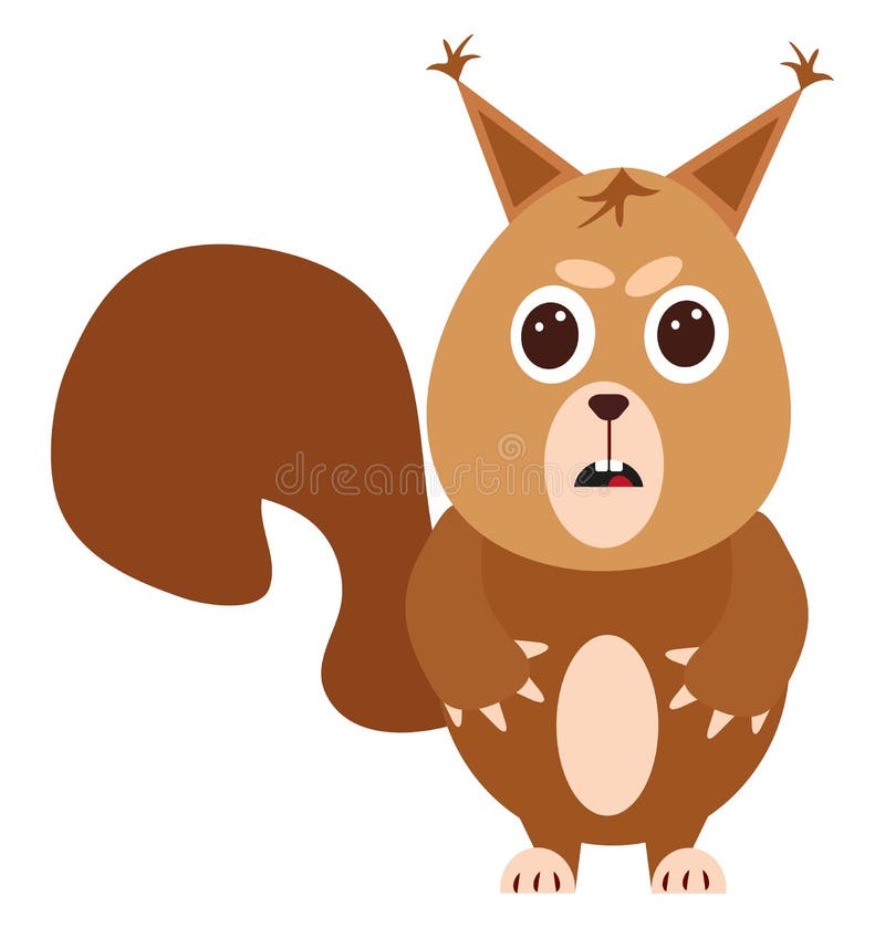 Squirrel Angry Stock Illustrations – 344 Squirrel Angry Stock ...