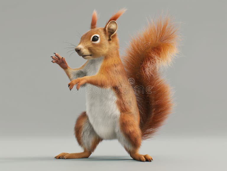 Squirrel Dance stock photo. Image of dance, artistic - 309724794
