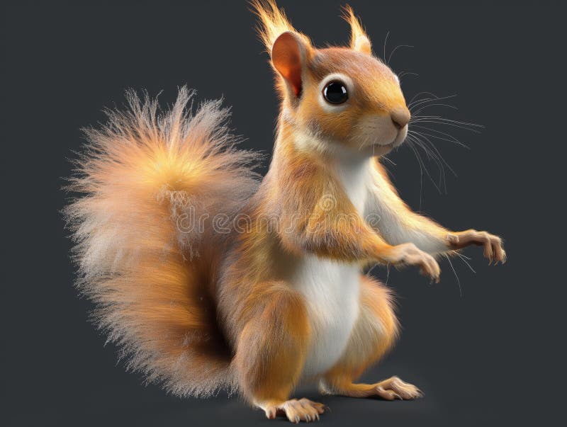 Squirrel Dance stock photo. Image of entertainment, whimsy - 309730792