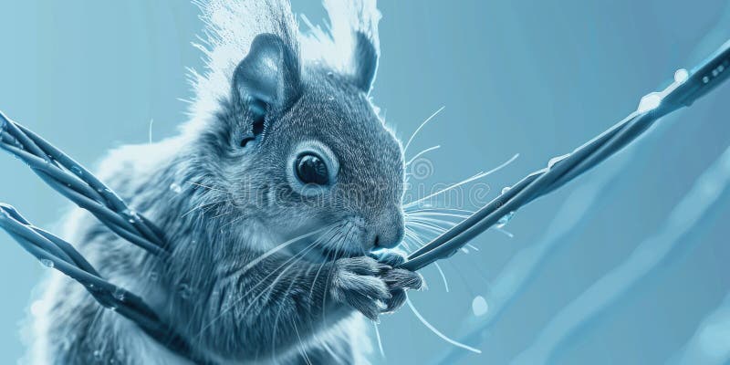 Squirrel Enjoying Its Snack Branch Tree Stock Photos - Free & Royalty ...