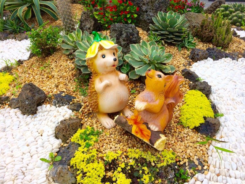 Squirrel and hedgehog stock photo. Image of isolated - 32791942