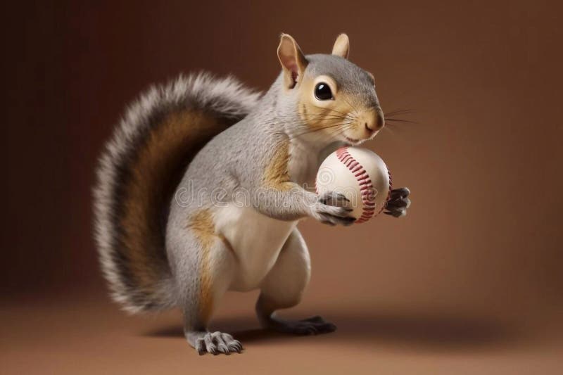 Baseball Squirrel Stock Illustrations – 68 Baseball Squirrel Stock ...