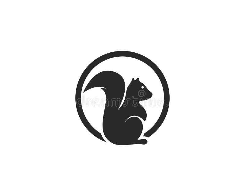 Black Squirrel Logo