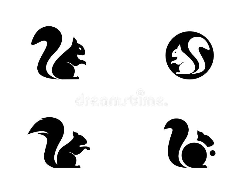 Squirrel logo vector stock vector. Illustration of orange - 137010149