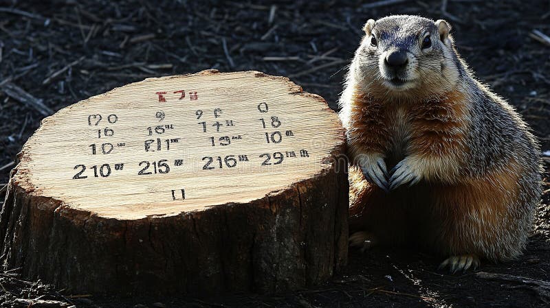 Squirrel Park Wildlife Wood Stump Sign Stock Image - Image of ...