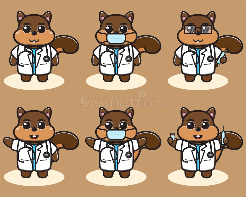 Squirrel Doctor Stock Illustrations – 222 Squirrel Doctor Stock ...
