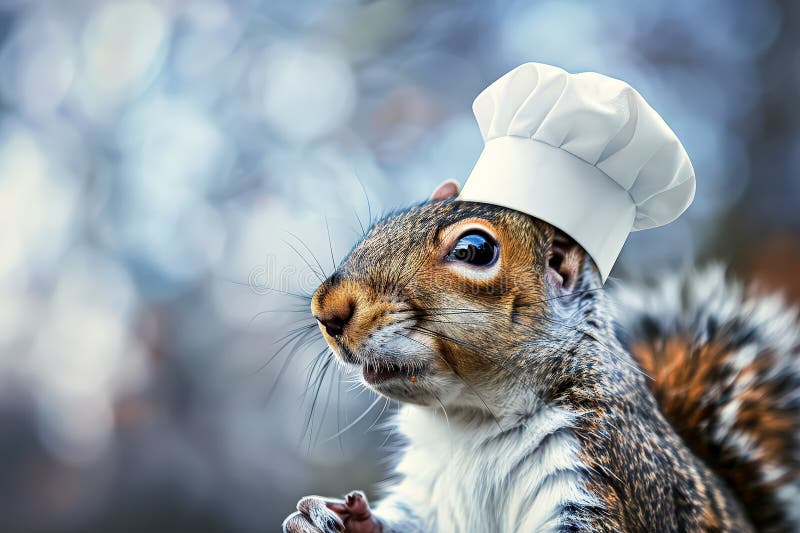 Squirrel Wearing Chef's Hat Stock Photos - Free & Royalty-Free Stock ...