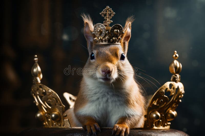 Squirrel Crown Stock Illustrations – 184 Squirrel Crown Stock ...