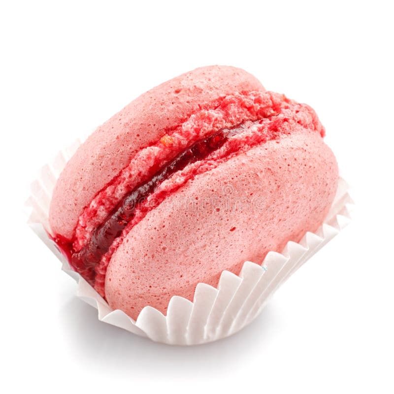 Squisitezza Dolce Francese Variopinta, Maccheroni Fotografia Stock ...