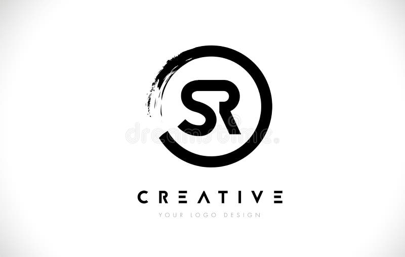 Sr Logo Letter Design Stock Illustrations – 1,498 Sr Logo Letter Design ...
