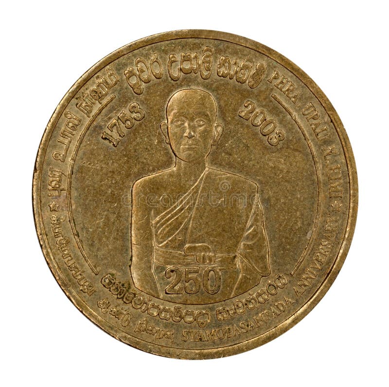 Sri Lanka coin stock photo. Image of finance, goddess - 21074494