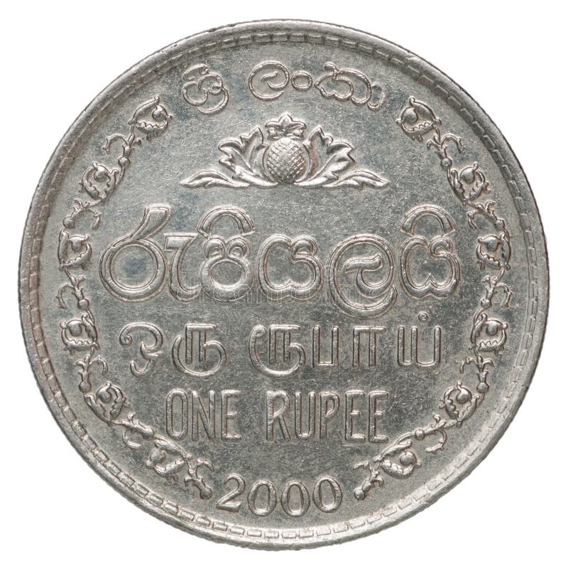 Sri Lanka Currency and Coinage Stock Photo - Image of asia, colorful ...