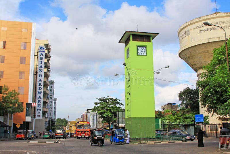 Sri Lanka Colombo History Clock Tower Editorial Photography - Image of ...