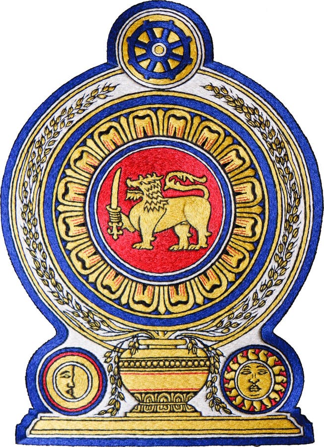 Sri Lanka National Logo Sri Lanka National Flag Single Side Digital