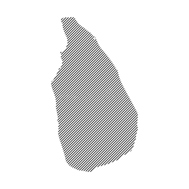 Sri Lanka map icon stock illustration. Illustration of isolated - 349415257