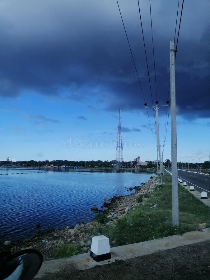 Sri Lanka Telecommunications Tower Stock Image - Image of background ...