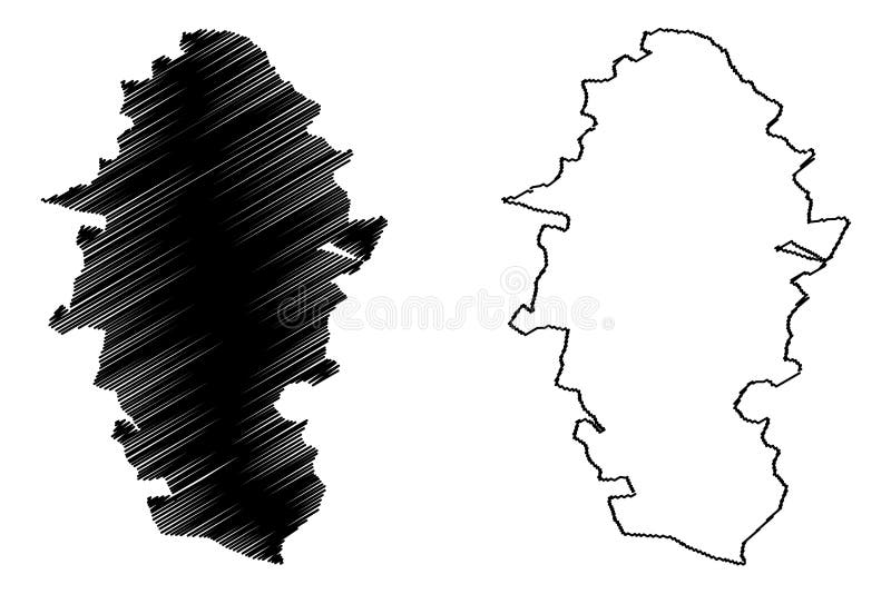 Sri Muktsar Sahib District Punjab State, Republic of India Map Vector ...