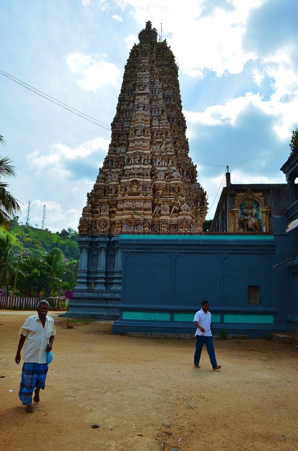 Sri Muthumariamman - Hindu Temple in Matale in Sri Lanka Editorial ...