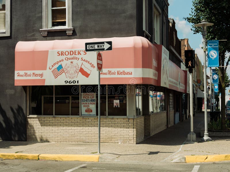 Hamtramck Michigan Street Sign Stock Photos - Free & Royalty-Free Stock ...