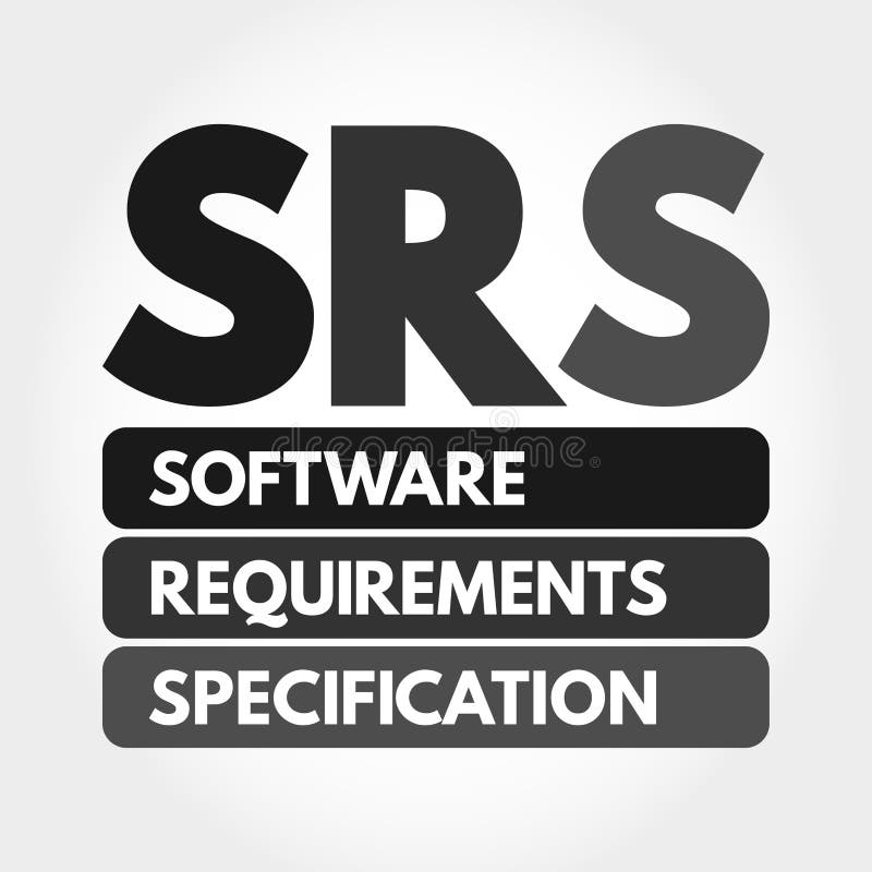 SRS Software Requirements Specification Computer Information Technology ...