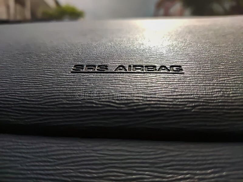 SRS or Supplemental Restraint System Airbag for Front Car Passenger ...