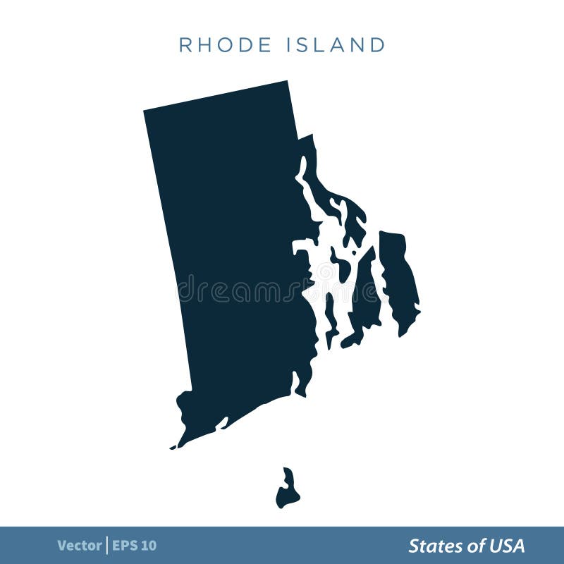 Rhode Island County Map Vector Stock Illustrations – 168 Rhode Island ...
