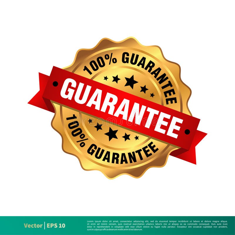 100% guarantee stamp stock illustration. Illustration of control - 18622321