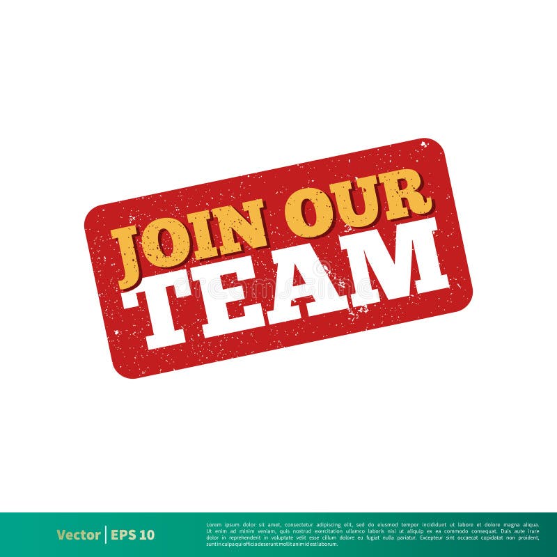 Join Our Team Letter Vector Template Illustration Design. Vector EPS 10 ...